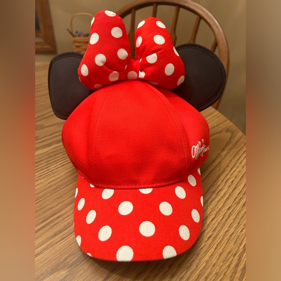 Disney | Accessories | Disney Minnie Mouse Hat Youth Size New With Tags ...